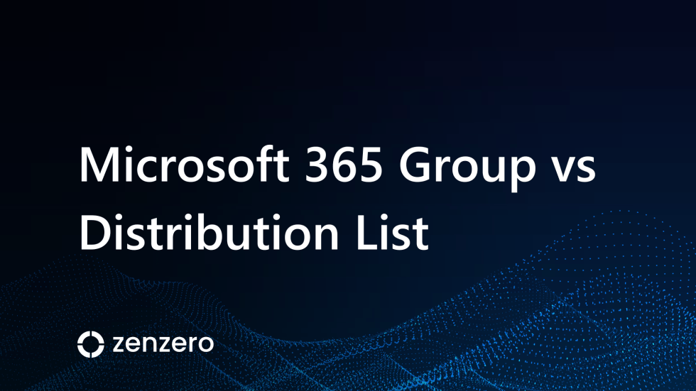 Microsoft 365 Group vs Distribution List: Key Differences Explained