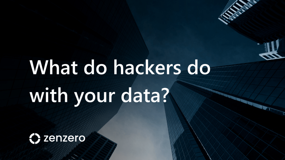 What Do Hackers Do With Your Data? Understanding the Risks and Impacts